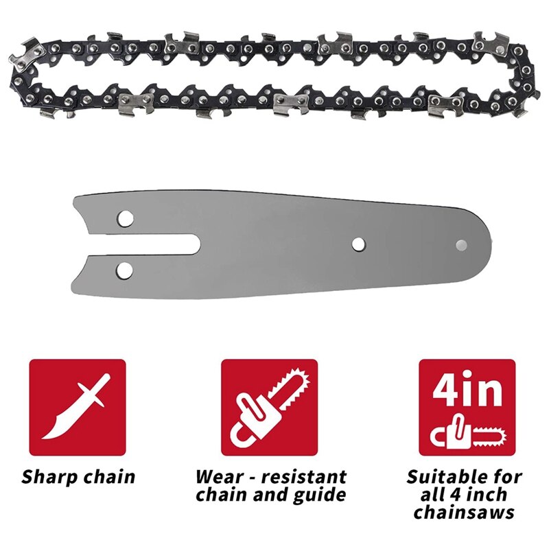 Universal 4 Inch Electric Chain Saw and Guide Plat... – Grandado