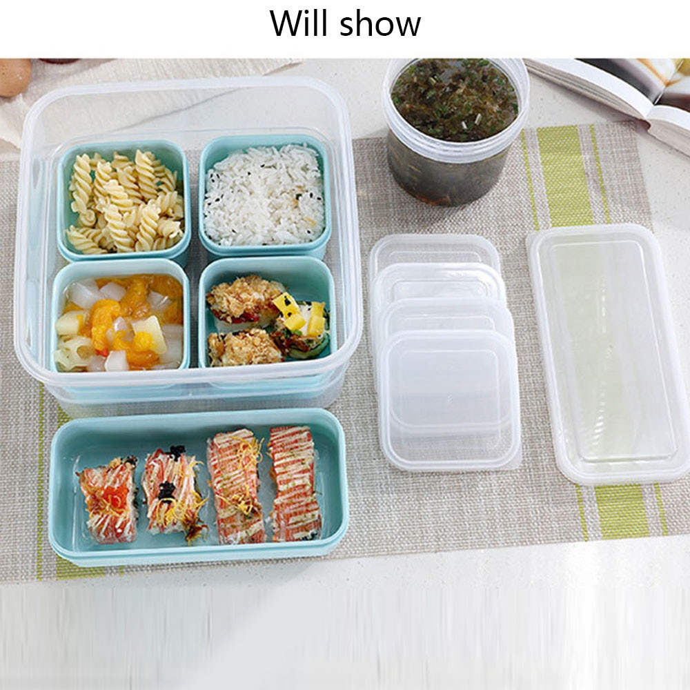 6 Pc Lunch Box Milieuvriendelijke Bento Box Voedse... – Vicedeal