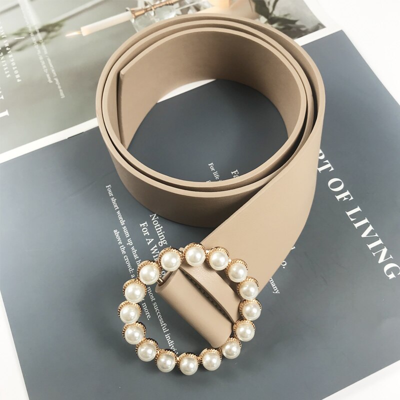 Parel Riem Plus Size Dames Taille Riemen Voor Vrou... – Vicedeal