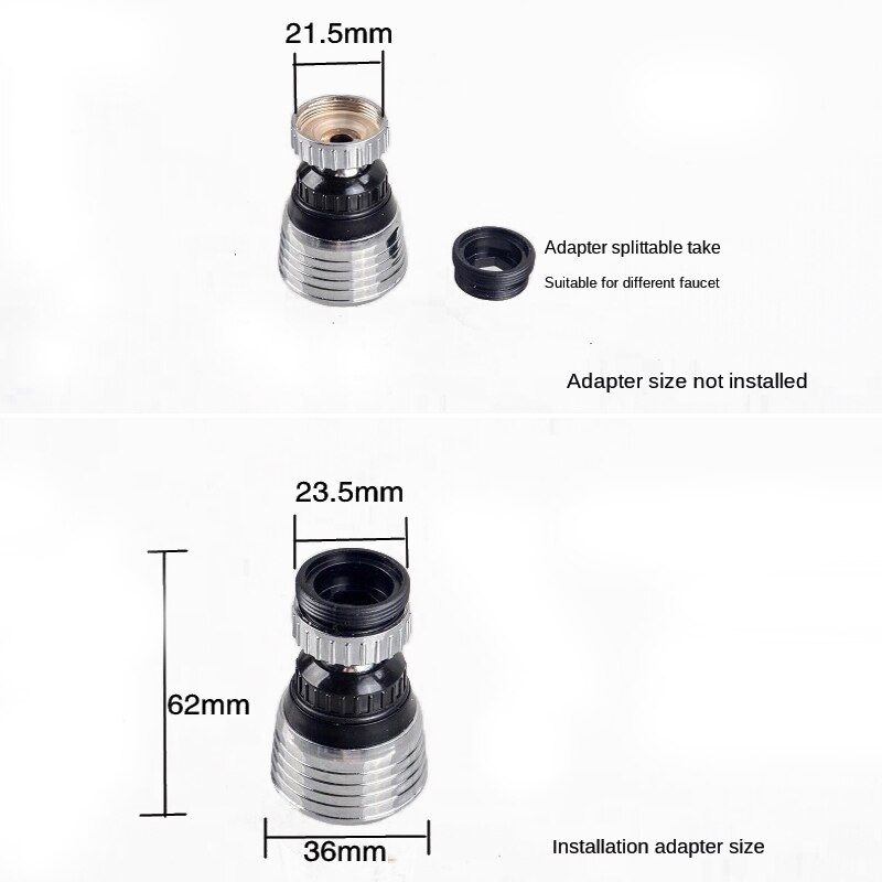 Universal 360 Graden Kraan Beluchter Aanrecht Wate... – Grandado