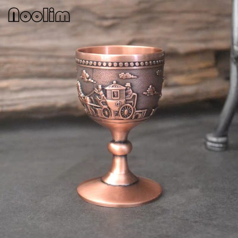 European Classical Bronze Household Wine Glass Sma... – Vicedeal