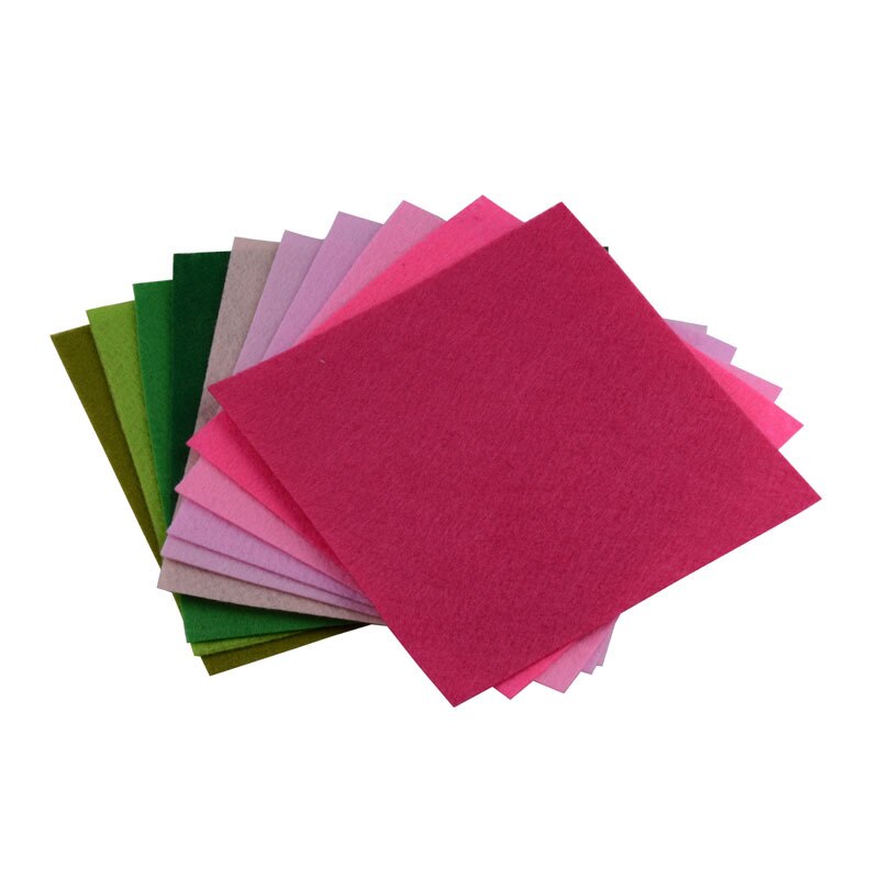 Mix color DIY felt 15x15cm, 1mm thick 40PCS/lot Yo... – Vicedeal