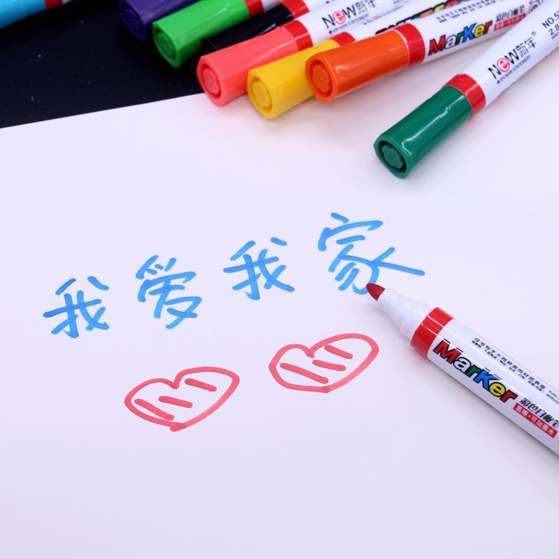 12 Colors/pack Refillable Whiteboard marker Dry an... – Grandado