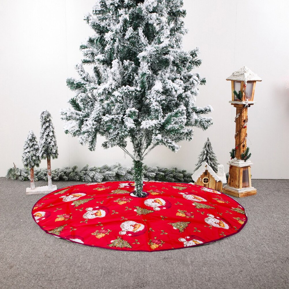 90cm Christmas Tree Skirt Cloth Santa ClausBase Tr... – Grandado