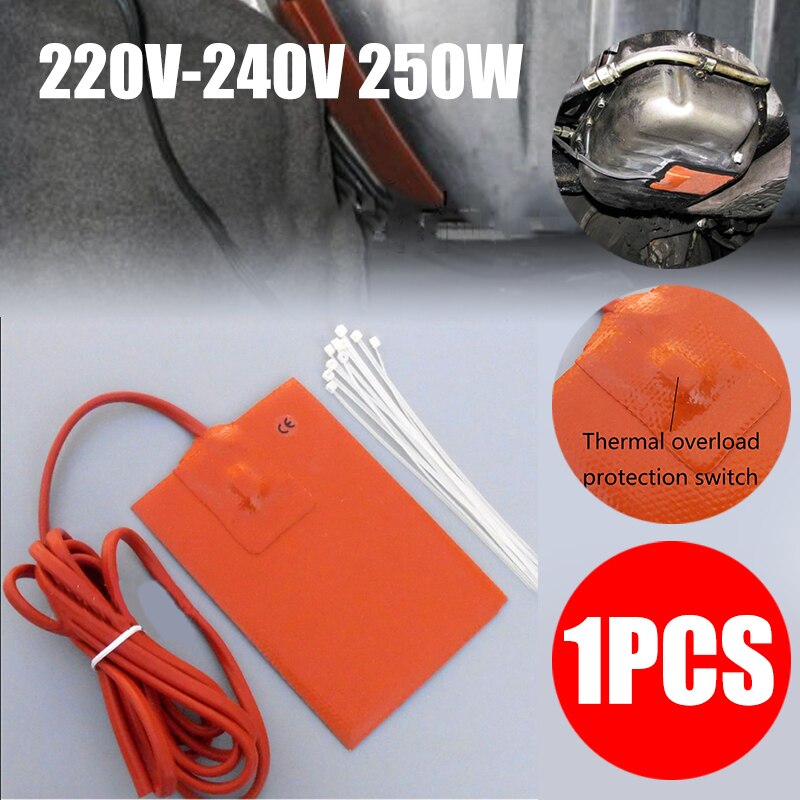 1pc 250W 9x13cm Engine Oil Pan Sump Tank Heater Pa... – Vicedeal