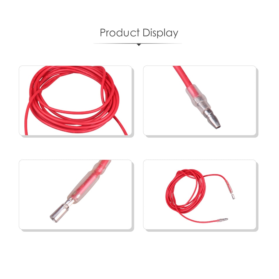 10A Gauge Wire Red & Black Power Ground Standard C... – Grandado