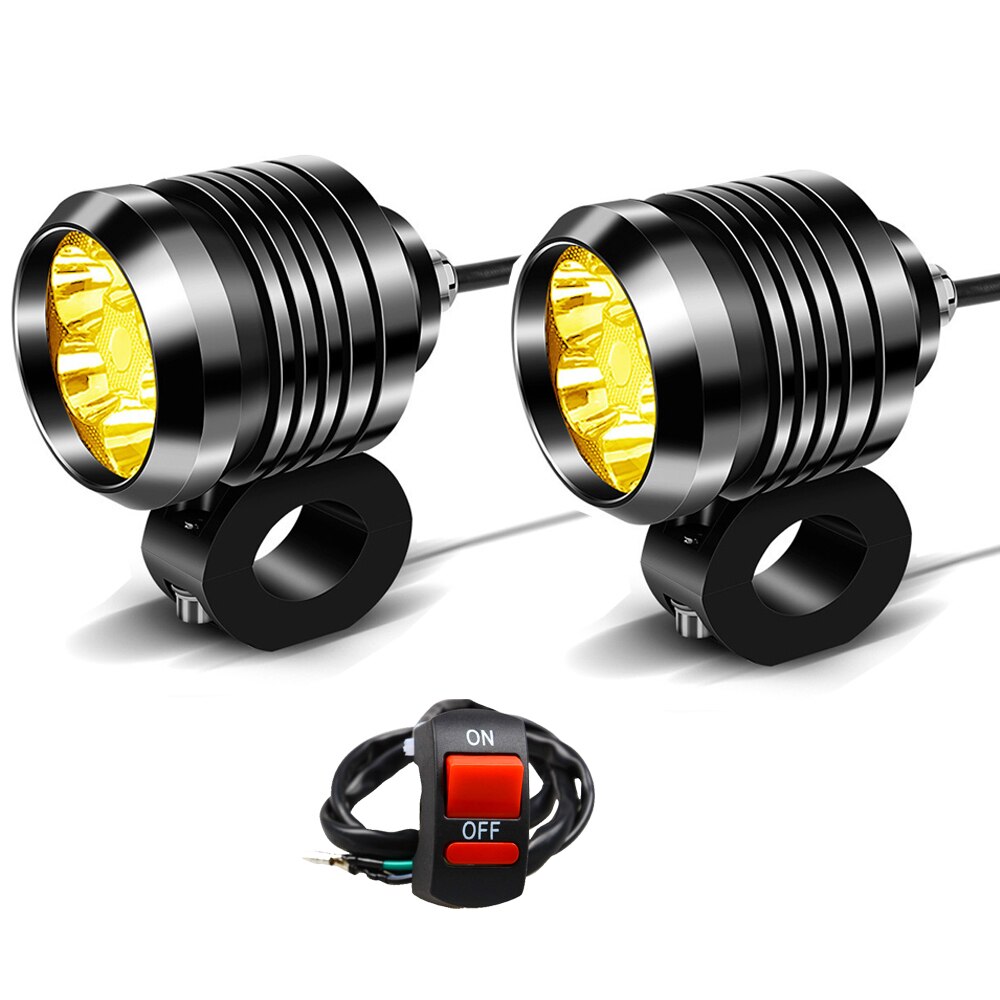 Auxiliary Led Fog Light Motorcycle Work Light LED ... – Grandado