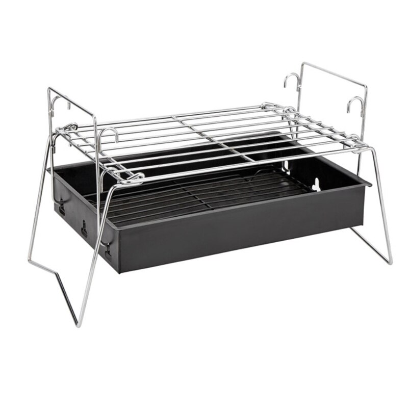 Draagbare Opvouwbare Barbecue Houtskool Grill Alum... – Vicedeal