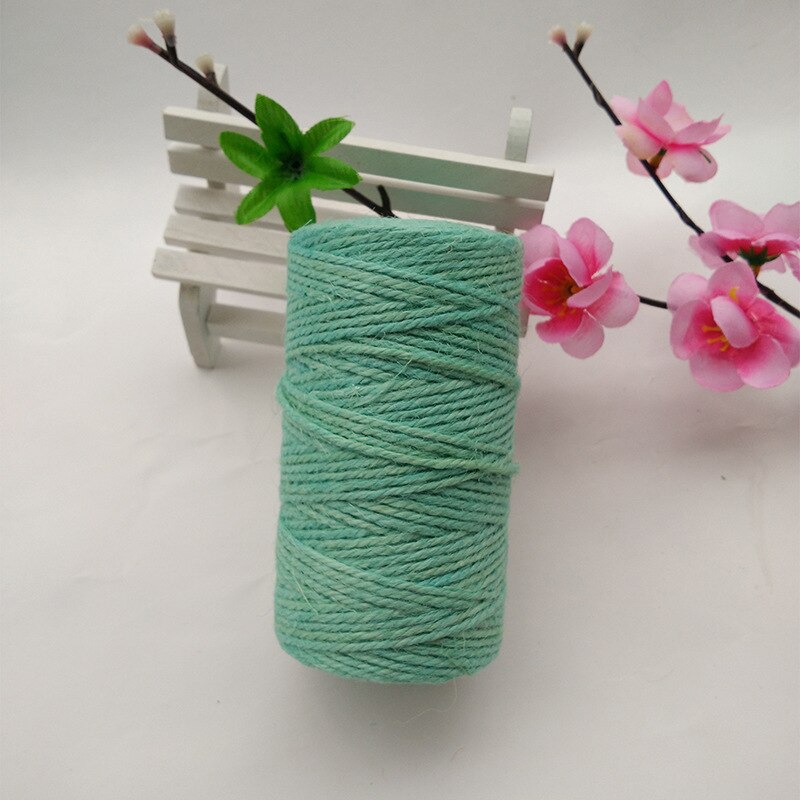 100m Natural Jute Twine Canvas String Hemp String ... – Grandado