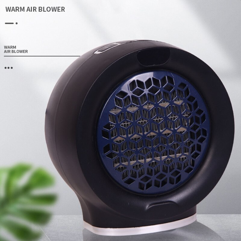Portable Round Electric Fan Heater Adjustable Ther... – Grandado