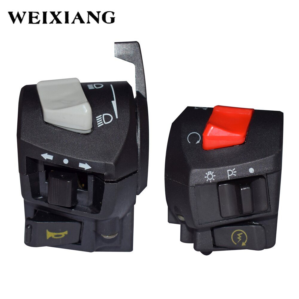 7/8"22mm Motorcycle Universal Handlebar Switc... – Vicedeal