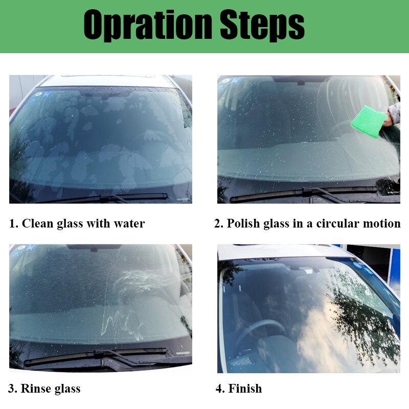 HGKJ Glass Deep Cleanser Car Scratch Remover Liqui... – Grandado