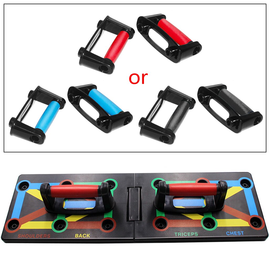 Push Up Board Systeem, 12-In-1 Body Building Oefen... – Vicedeal