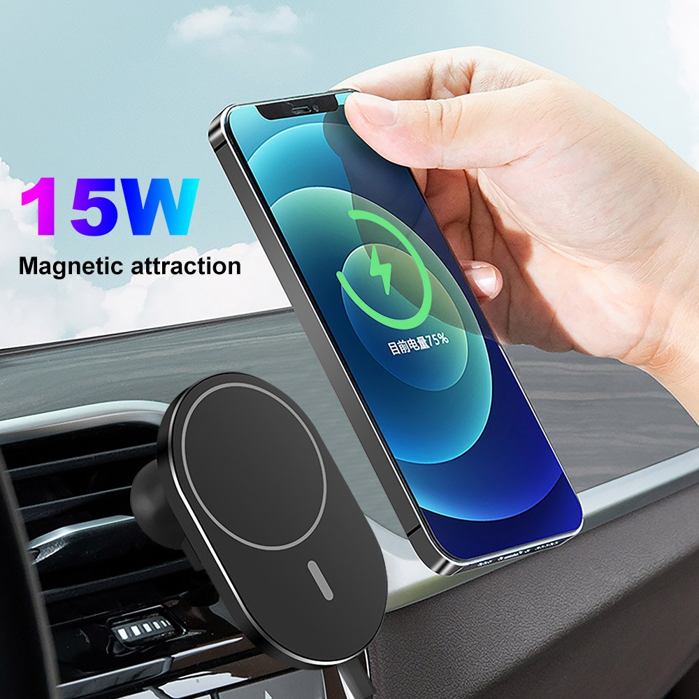 Automatische Spannen Magnetische Wireless Car Char... – Grandado