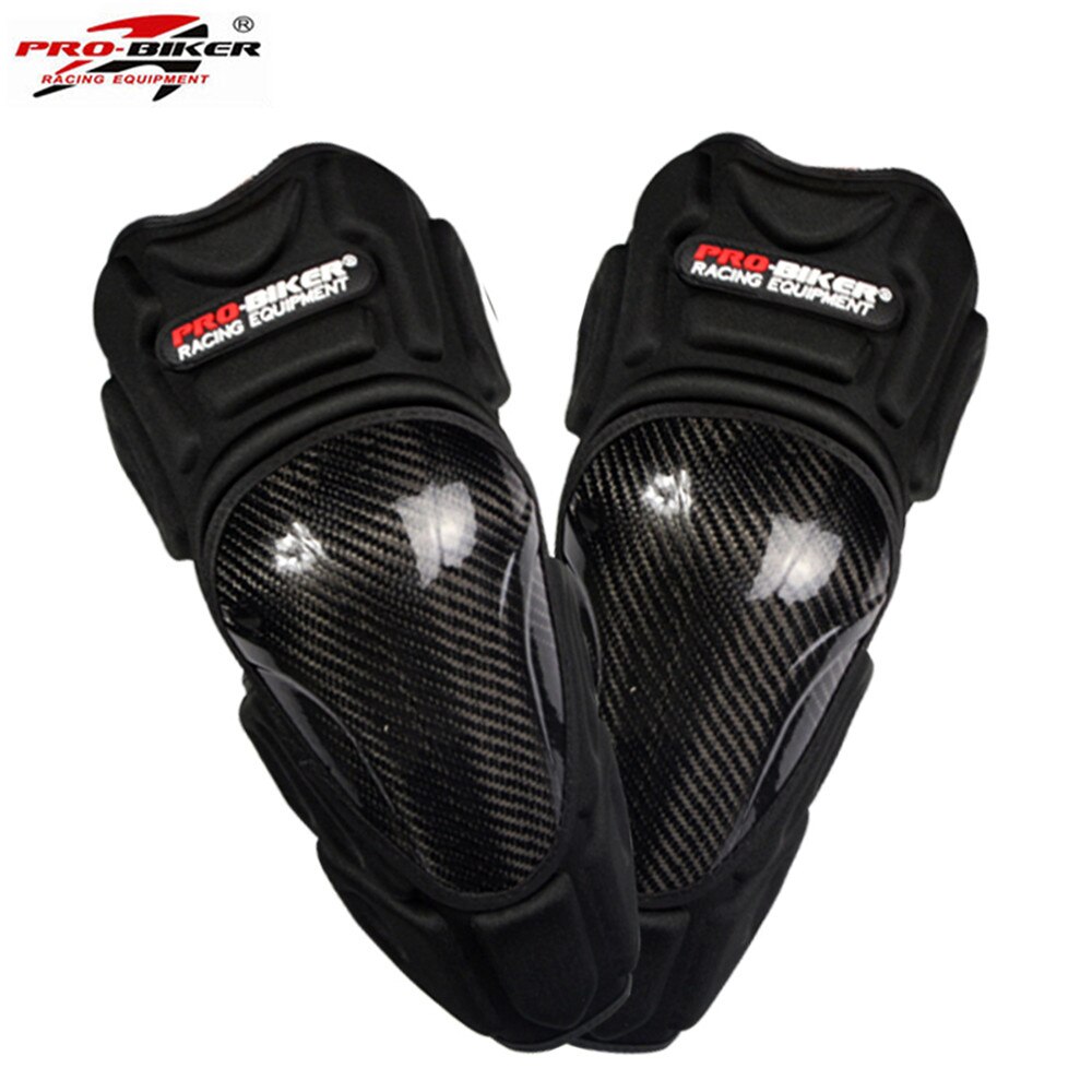 PRO-BIKER Motorfiets Koolstofvezel Kneedpads Elbow... – Grandado