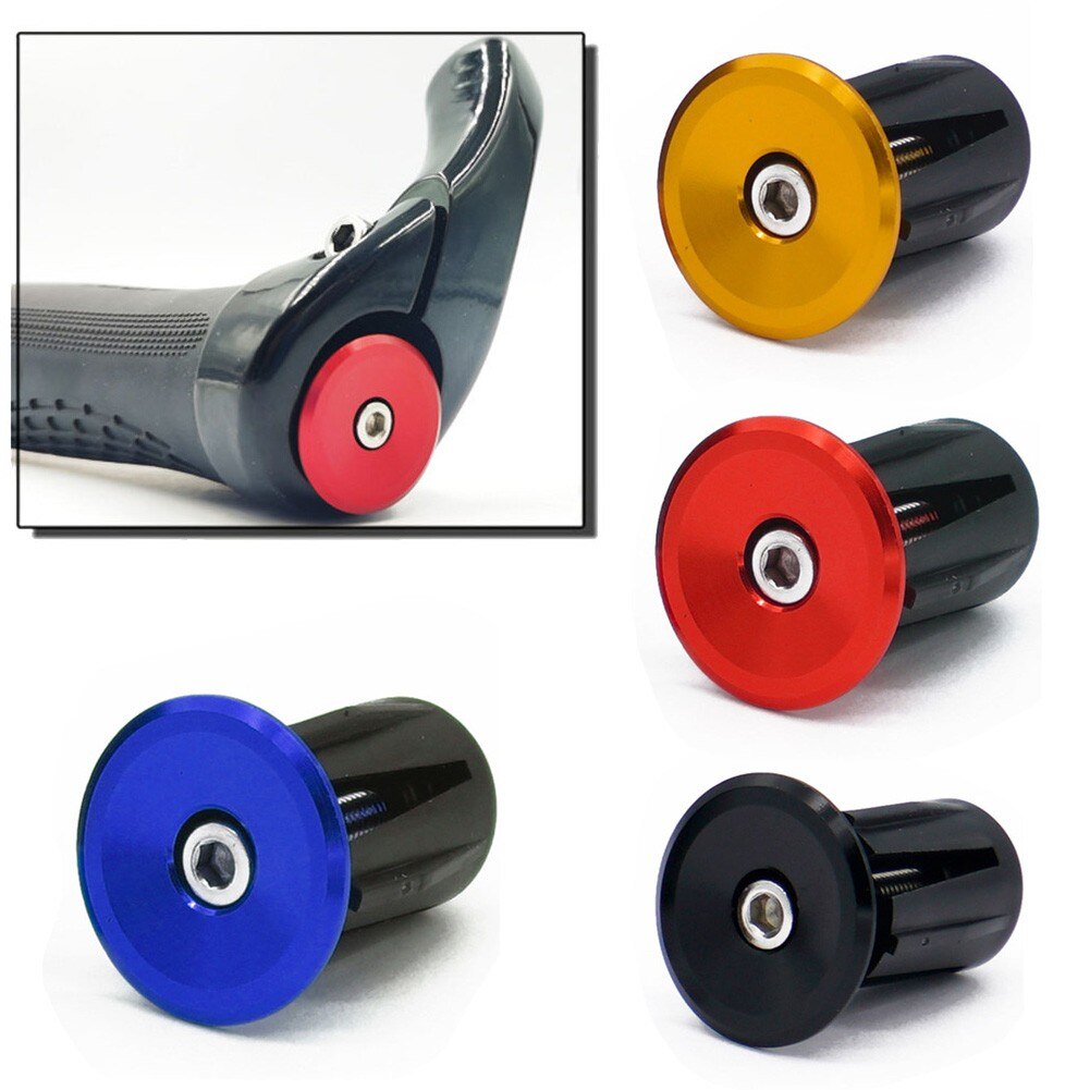 1 Pair Handle Bar Plugs Ends Cap Grip Handle Bar P... – Grandado