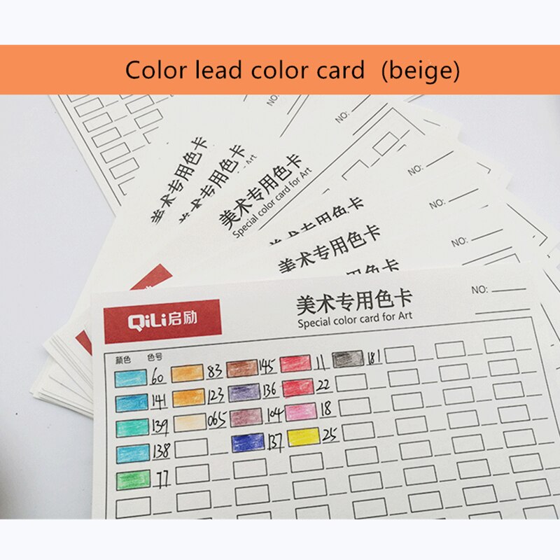 10 pcs Marker pen color card self-filling color ca... – Grandado