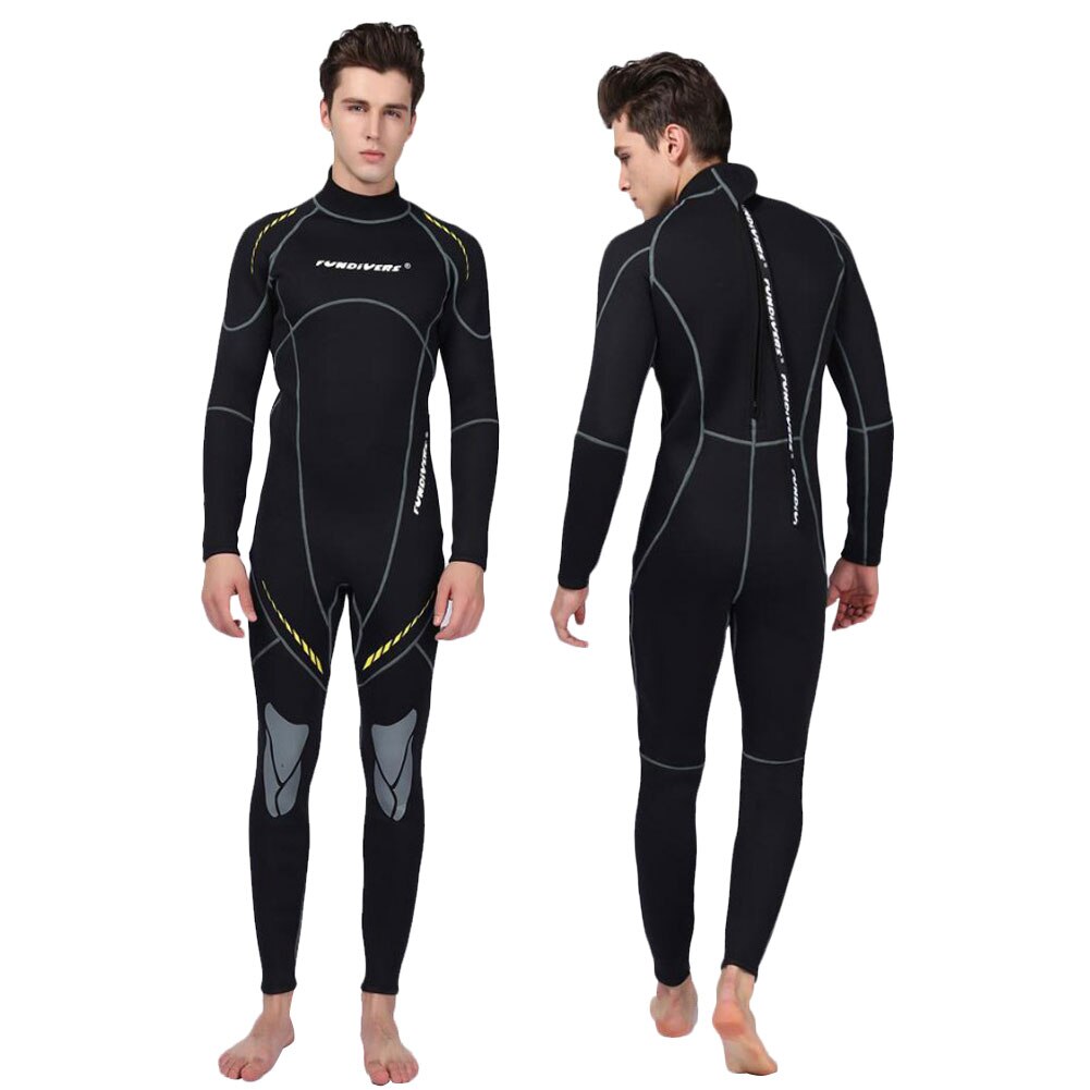 Premium Neoprene Wetsuit 3mm Men Scuba Diving Ther... – Grandado