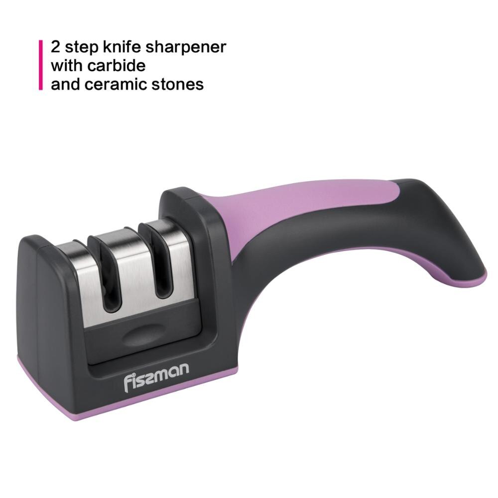 Two-step sharpener with tungsten carbide and ceram... – Grandado