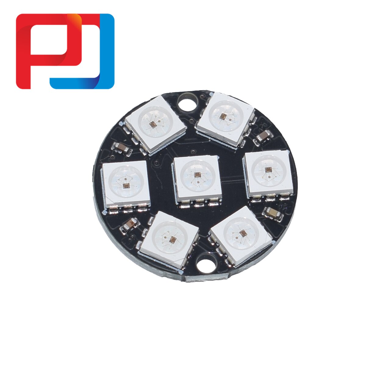 10Stck X RGB LED Ring 7 Bits LEDs WS2812 5050 RGB ... – Grandado