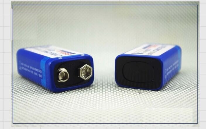 2 pcs / lot 9v SUPER BIG 880mAh li-ion lithium Rec... – Vicedeal