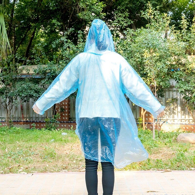 1Pcs Disposable Adult Emergency Rain Coat Poncho H... – Grandado
