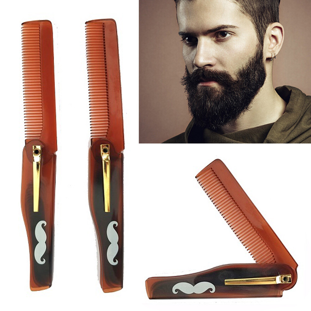 1 PCS Plastic Vouw Kam Pocket Size Baard/Haar Mini... – Grandado