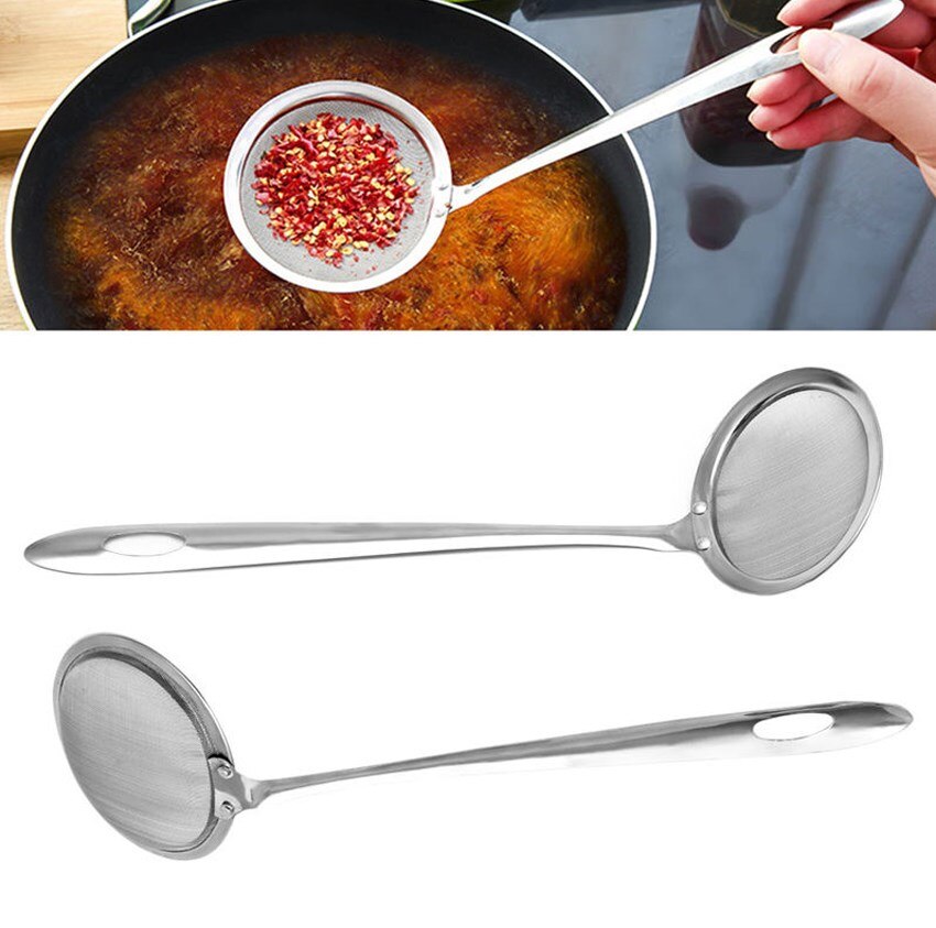 Stainless Steel Fine Chinois Mesh Skimmer Strainer... – Grandado