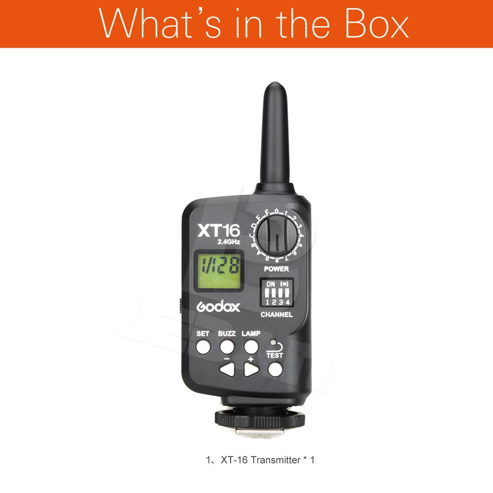 Godox XT16 Wireless 2.4G Power Control Flash Trans... – Vicedeal