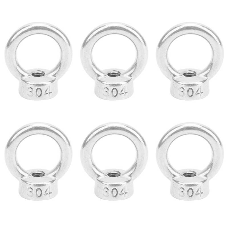10X LIFTING EYE NUT Stainless Steel M6 LIFTING EYE... – Grandado
