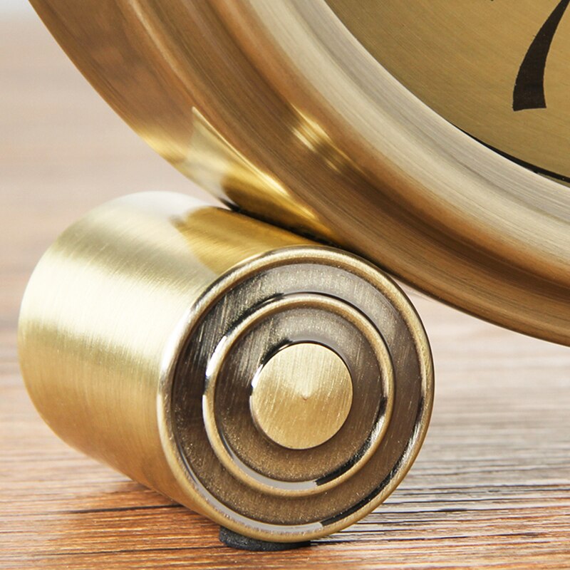 Retro Metal Table Clock Modern Desk Watch Clock Ho... – Vicedeal