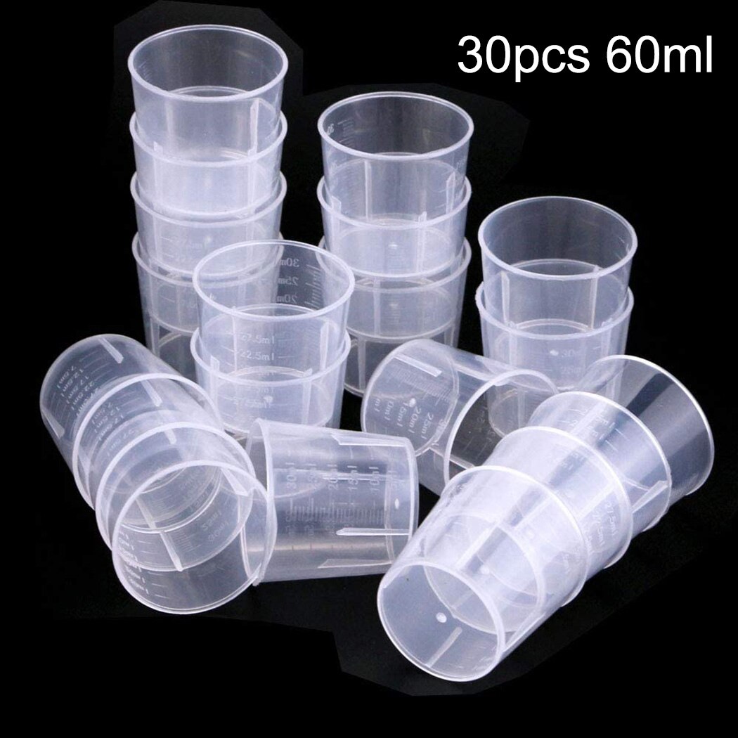 Graduated Measuring Cup Beaker Liquid Container Tr... – Vicedeal