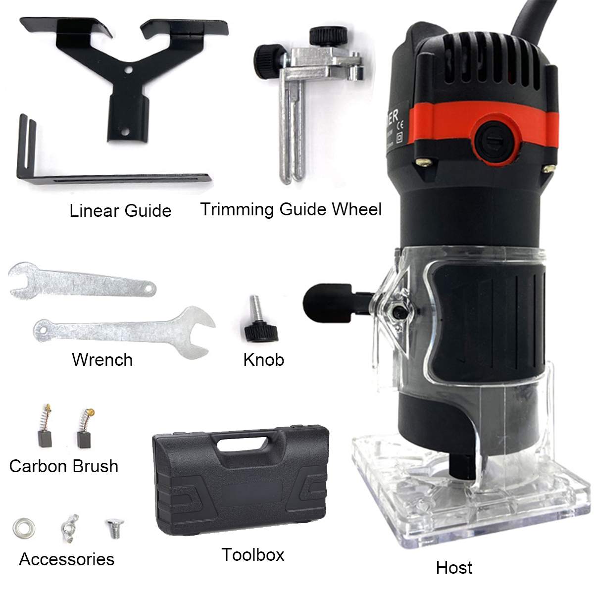 Wood Electric Trimmer Woodworking Wood Milling 230... – Vicedeal