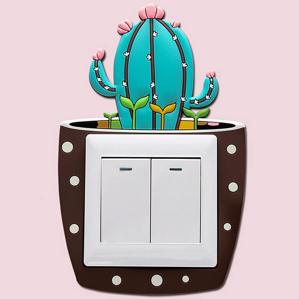 3D Light Switch Luminous Stickers Wall Stickers Sw... – Grandado