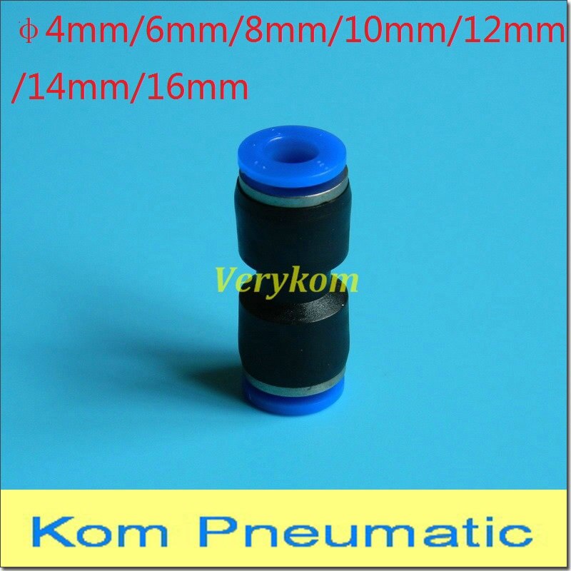 Verykom Pneumatic PU Union Straight 4mm 6mm 8mm 10... – Grandado