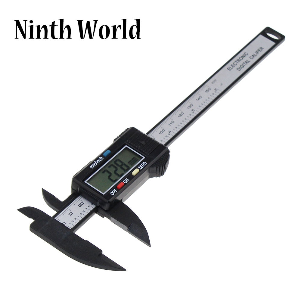 150mm elektronisk digital tykkelse 6 tommer kulfib... – Grandado