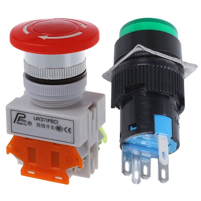 1Pcs 600V 10a Off Schakelaar Emergency Switch Nood... – Vicedeal