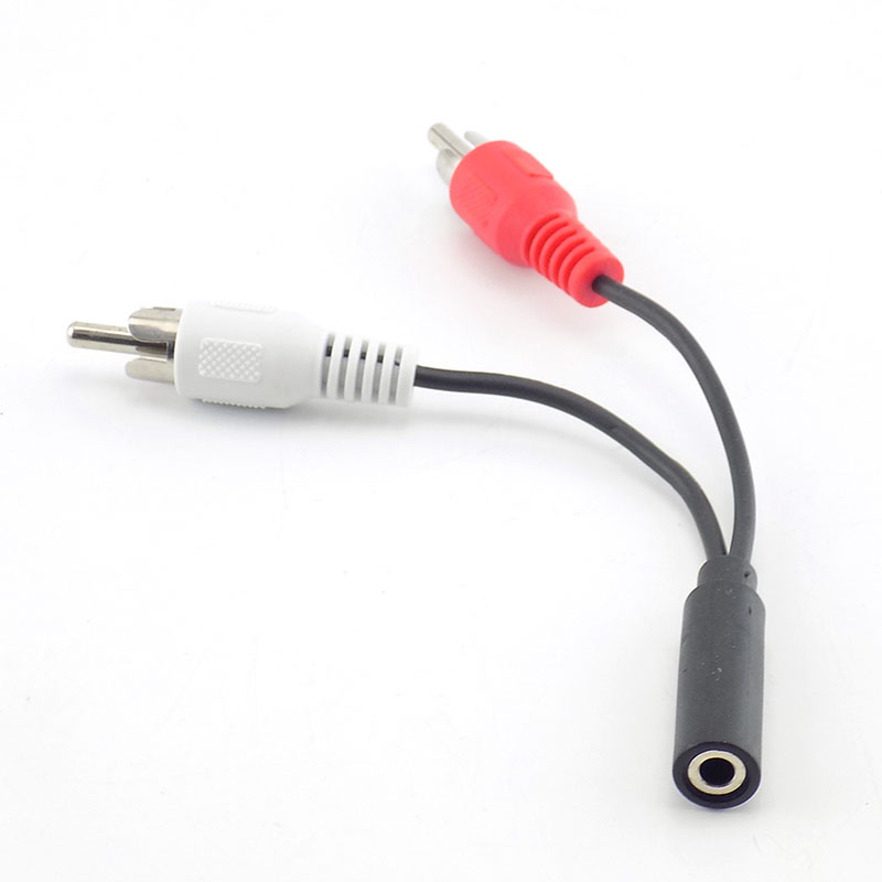 3,5mm Cinch-buchse jack Stereo Kabel Y stecker zu ... – Grandado