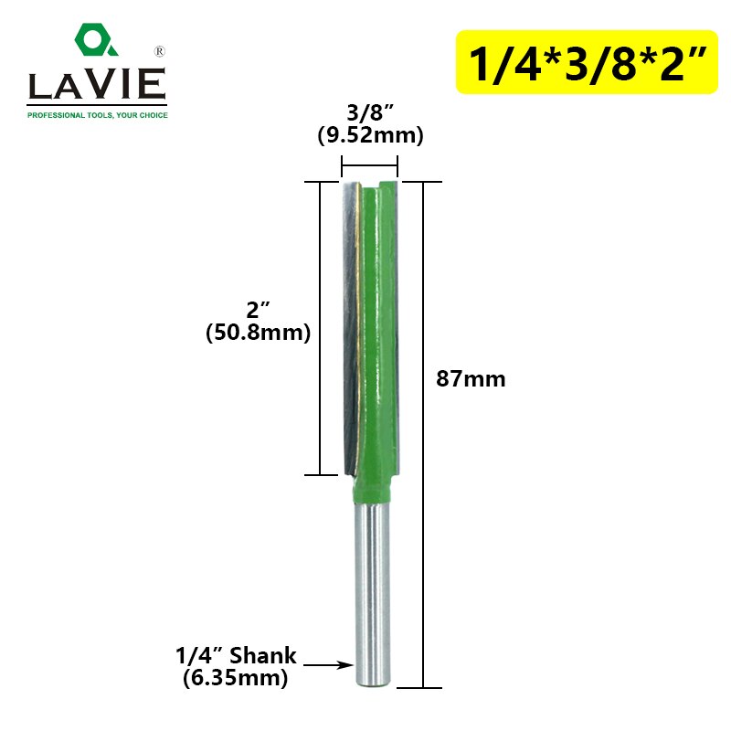 LAVIE Router Bit 1/4 Shank Extension Long Straight... – Grandado
