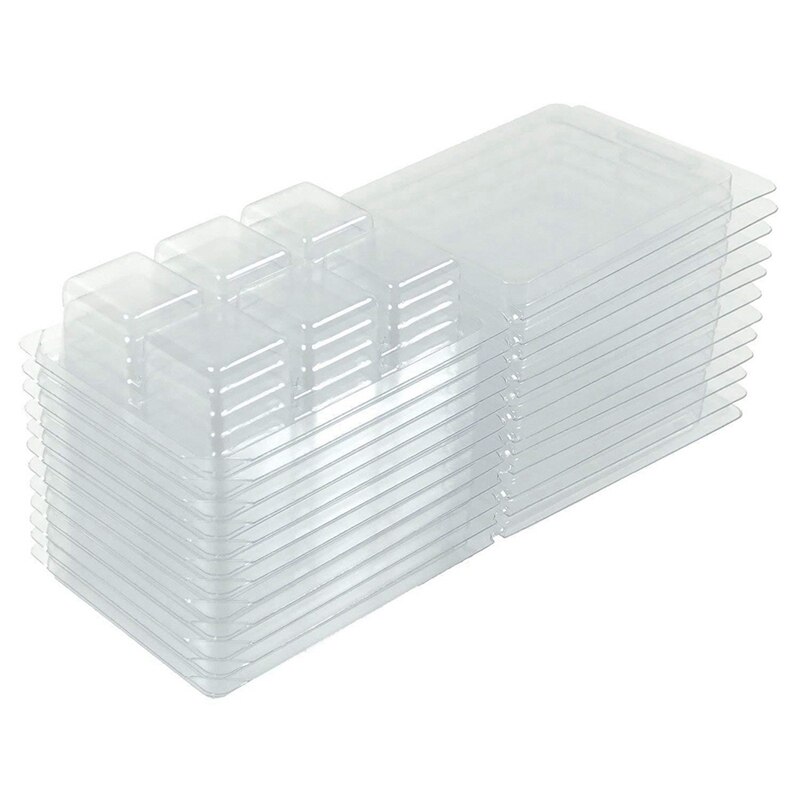 20PCS/Set 6 Grid Paraffin Wax Transparent Packagin... – Grandado