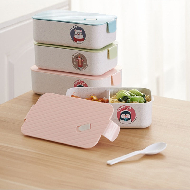 GESEW Cartoon Lunch Box 1000ml / 1300ml Large Capa... – Vicedeal
