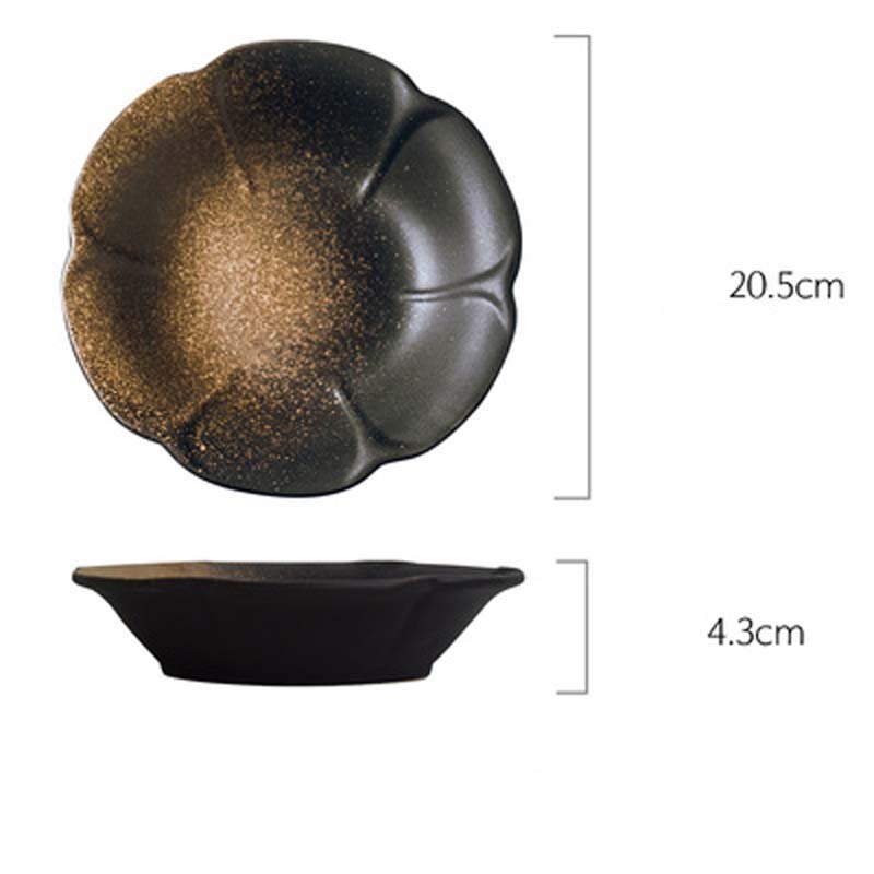 Fancity Creatieve Magnolia Bloem Plaat Keramische ... – Grandado