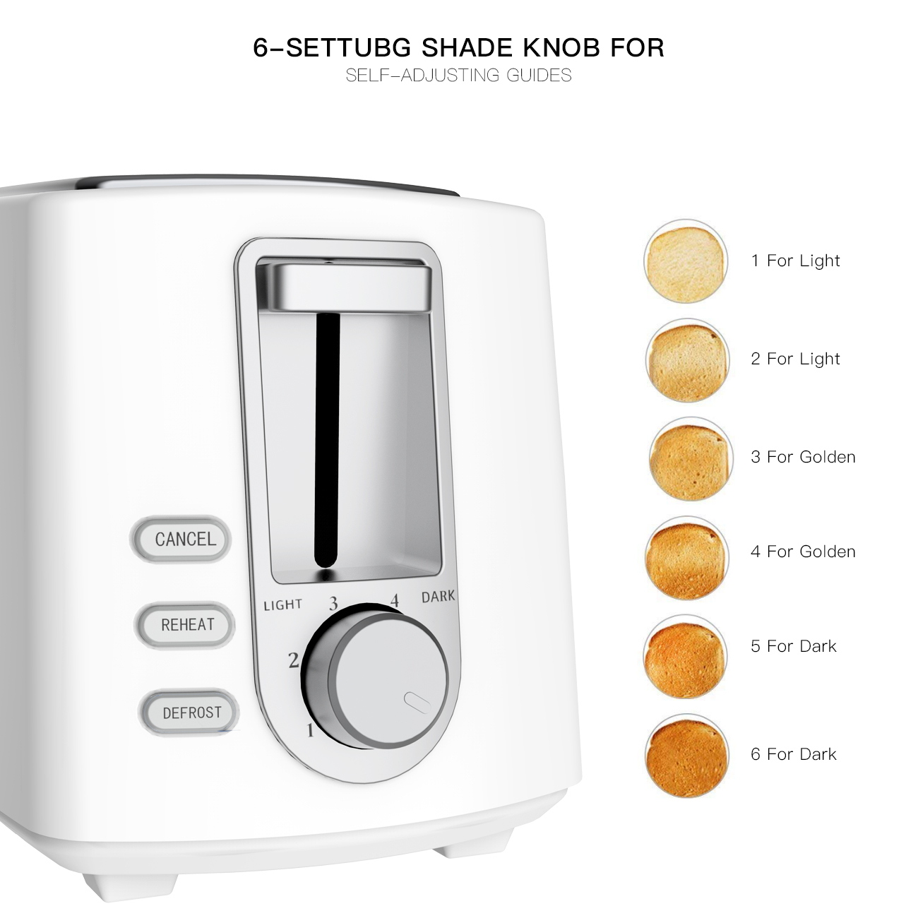 2-Slice Electric Kitchen Toaster Bakeware Set Auto... – Vicedeal