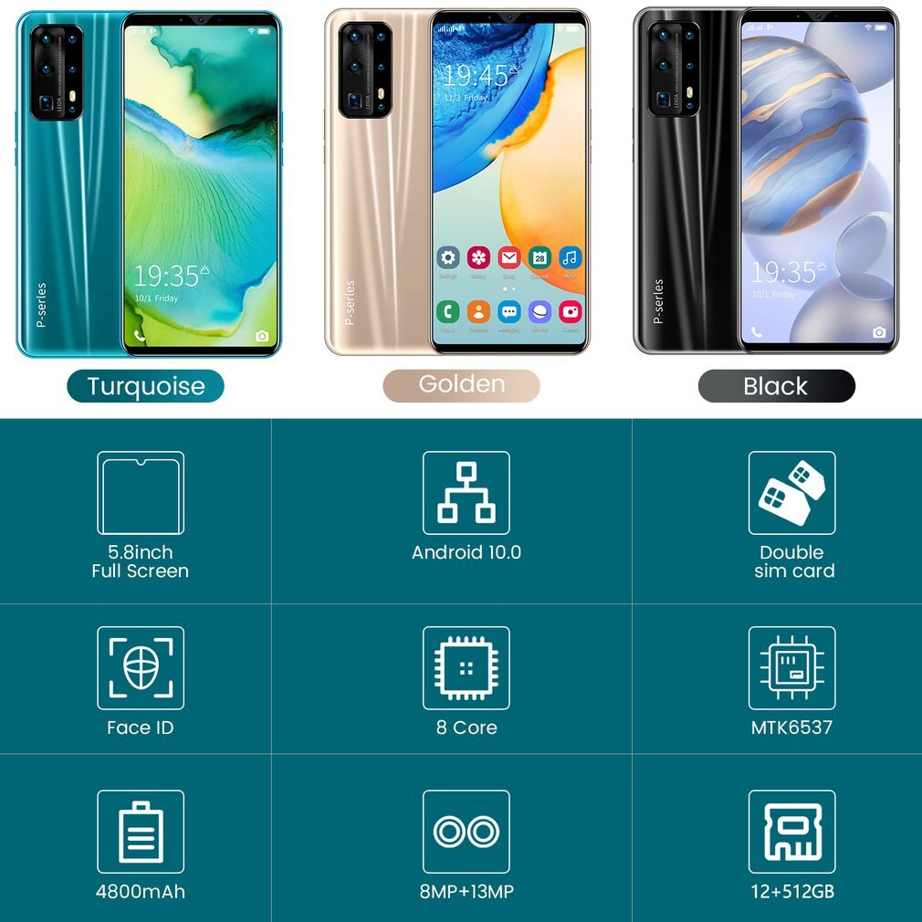 5.8 Inches High Definition Screen Black Intelligen... – Grandado