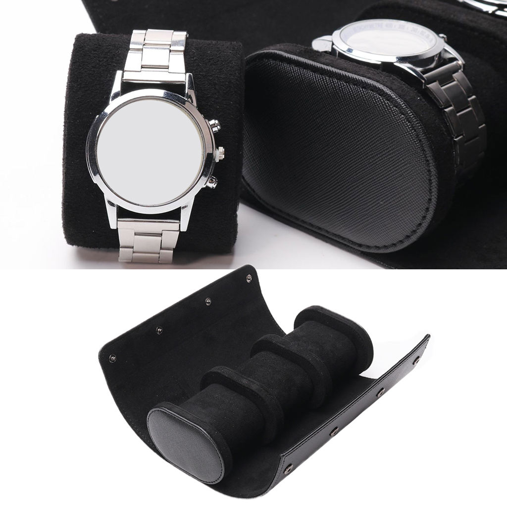 Rollo de reloj estuche de viaje para 3 relojes | P... – Grandado