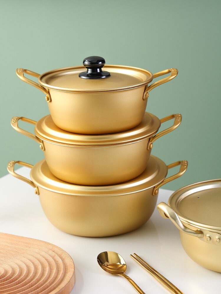 Korean Golden Ramen Pot Household Induction Cooker... – Vicedeal