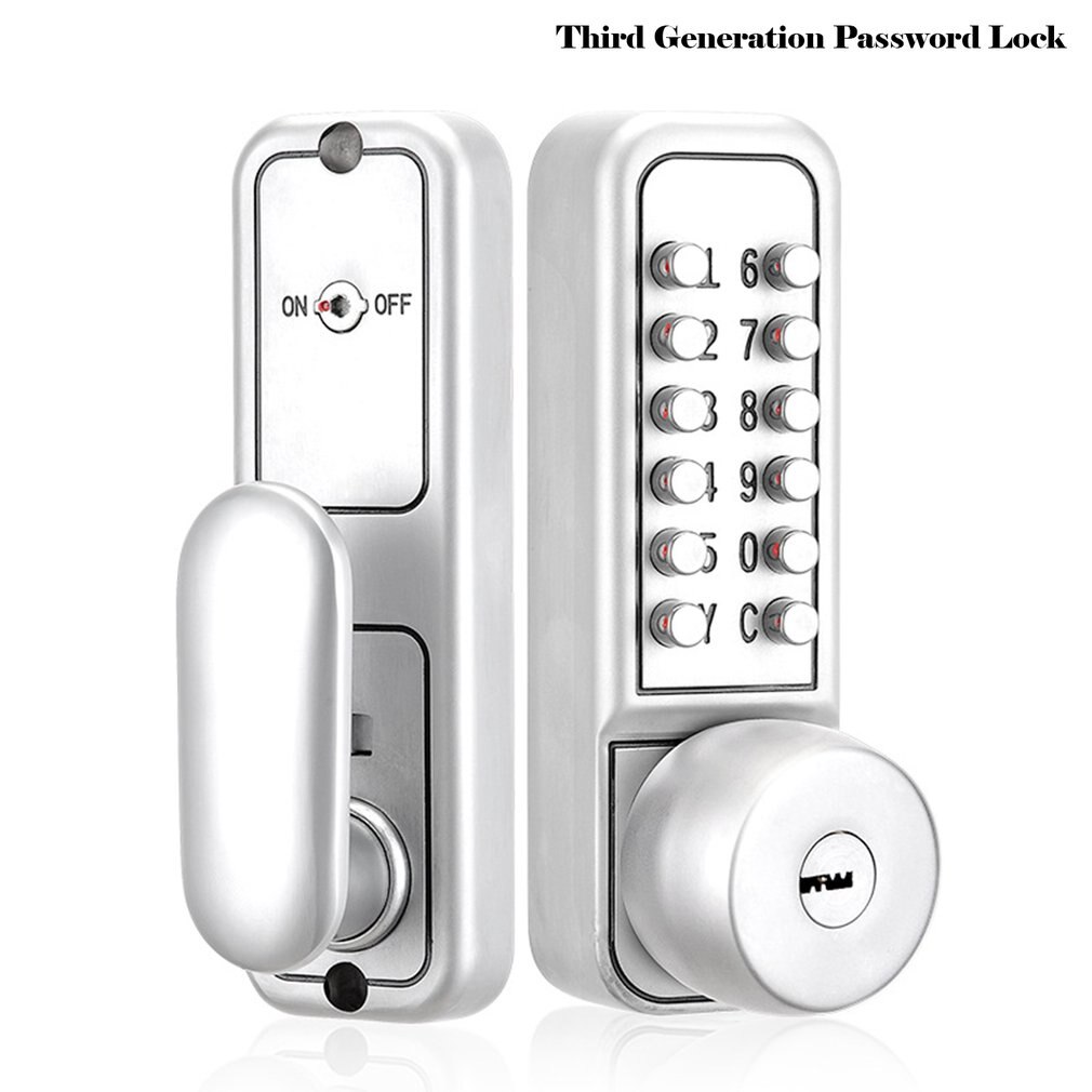 Digital Password Door Lock Mechanical Code Keyless... – Grandado