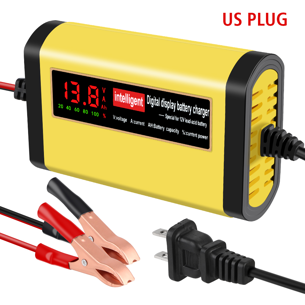 Car Battery Charger 2A Intelligent Fast Power Char... – Grandado