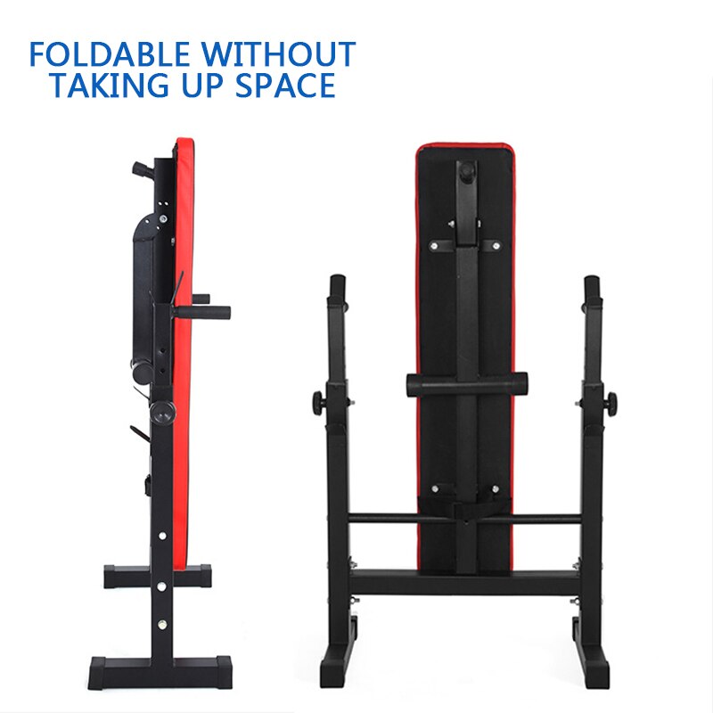 Folding Bench Sit-Up Board Indoor Barbell Bed Barb... – Grandado