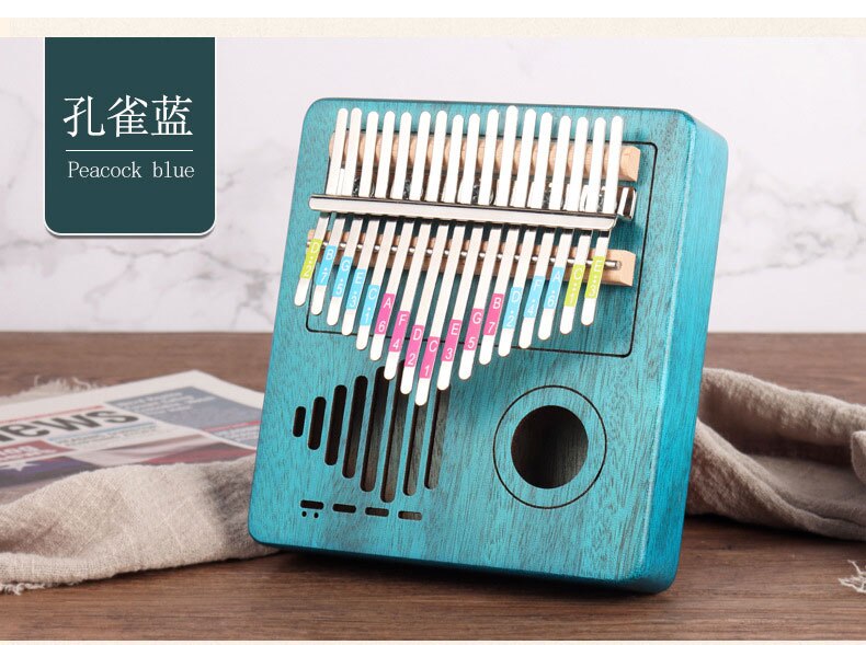 Stijl kalimba 17 toetsen kindermuziekinstrument ca... – Vicedeal